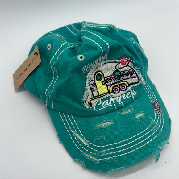 4350 District | Accessories | 435 District Distressed Turquoise Happy ...